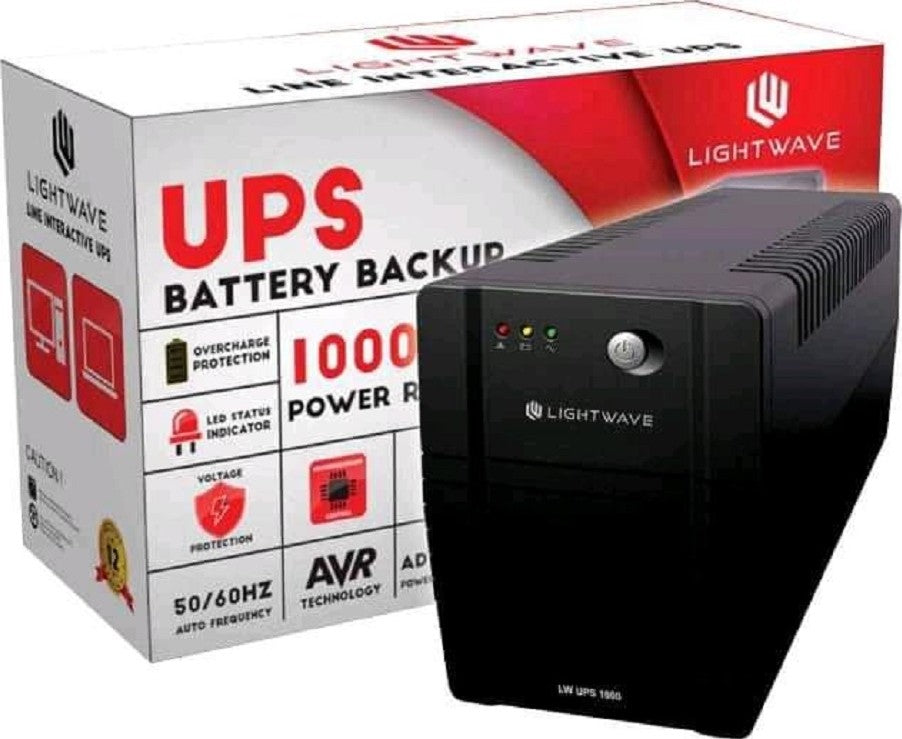 UPS - Lightwave - 1000VA – Masuminprintways Store