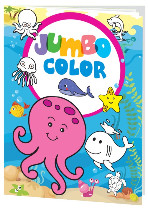 Colorning Book - Jumbo Color – Masuminprintways Store