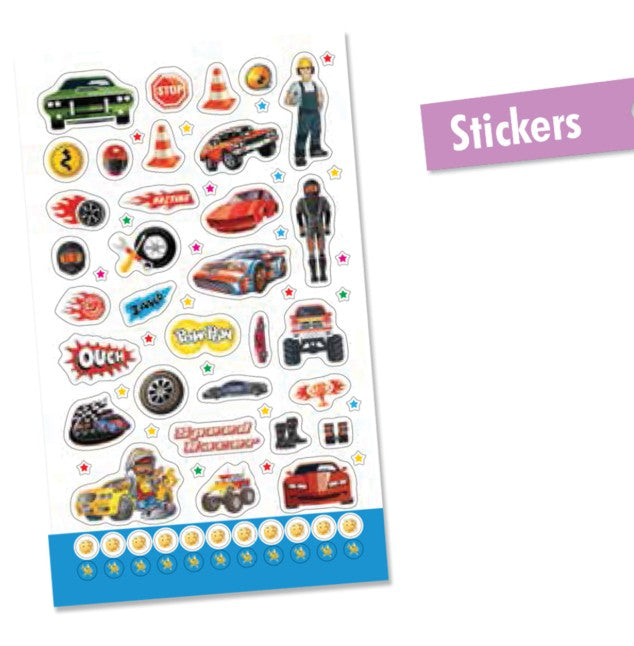 Racing Car Book - With Stickers - 978-93-5541-046-7 – Masuminprintways ...
