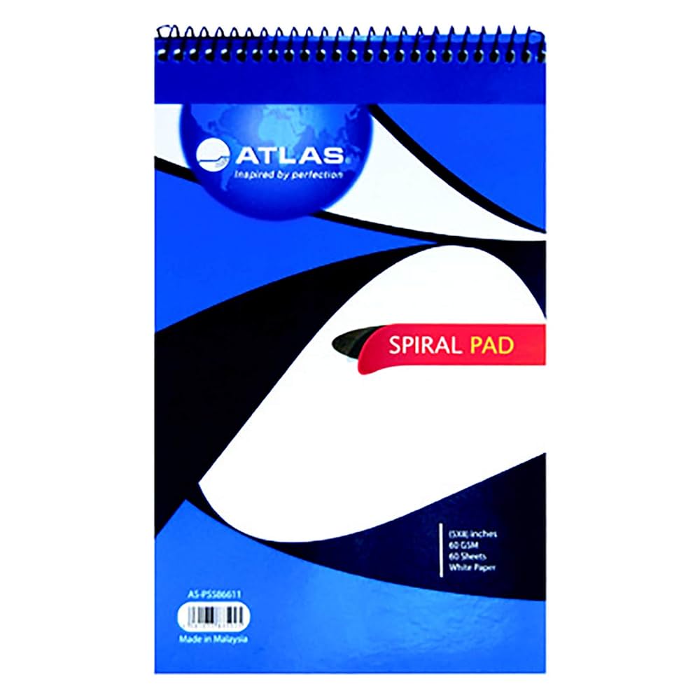 Note Book - Spiral - A7 - Top Open - Atlas - AS-PSA76611I ...