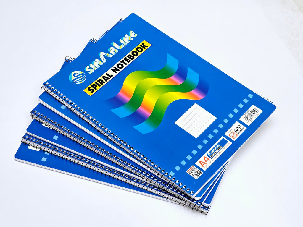 Note Book - Spiral - A4 - Side Open - Sinarline – Masuminprintways Store