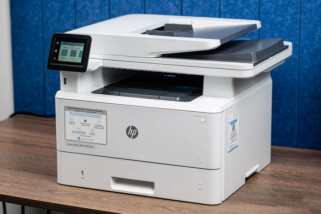 Printer - HP - Laserjet - 4103fdw - B/W - MFP – Masuminprintways Store